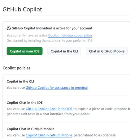 How to Enable Github Copilot License